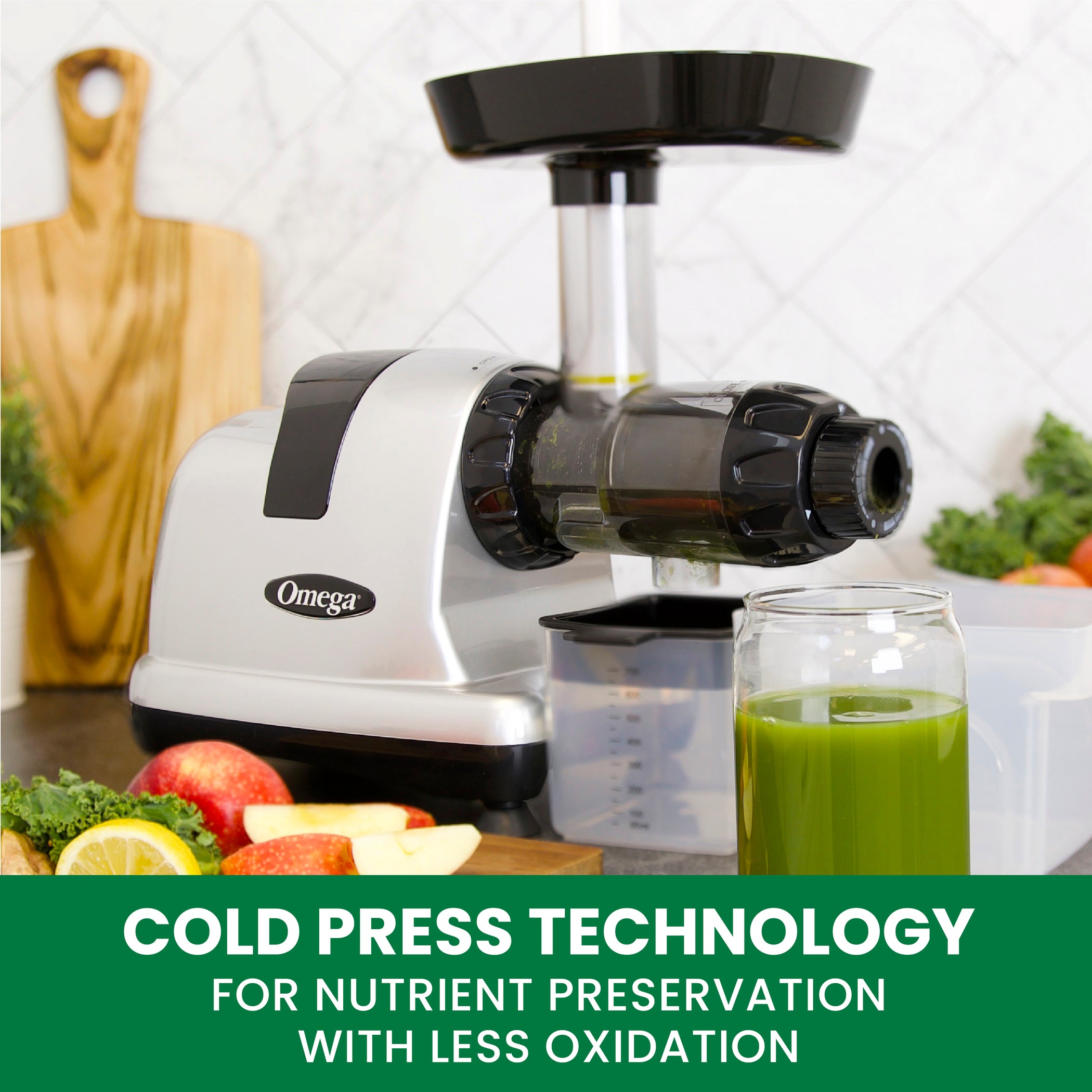 Omega All in One Nutrition System Cold Press Juicer (J8006) – Omega Juicers