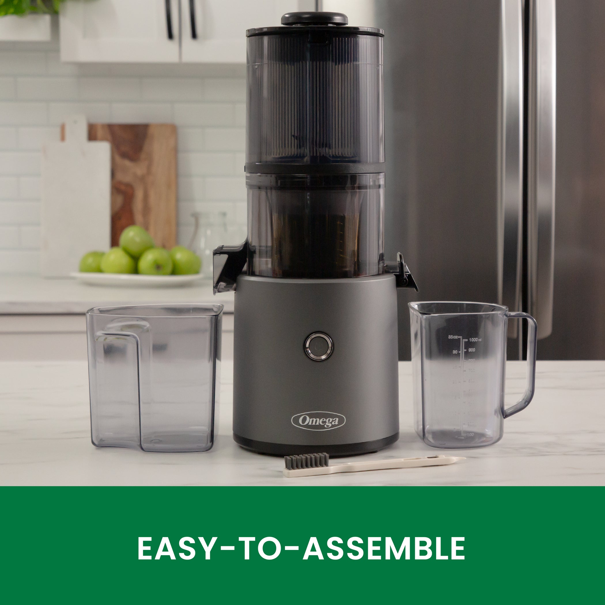 Omega Effortless™ Batch Cold Press Juicer, 2L Capacity – Omega Juicers