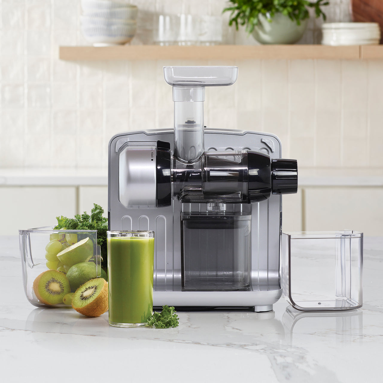 Slow Vegetable Juicer, Slow Speed Fruit Juicer, Low Speed Cube Juicer ...