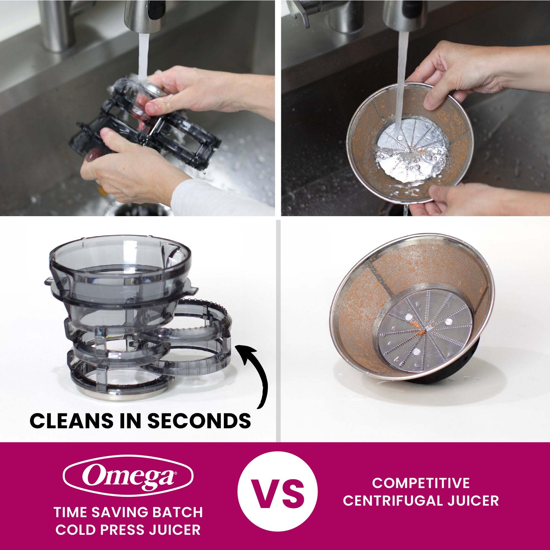 Omega Time Saving Cold Press Batch Juicer – Omega Juicers