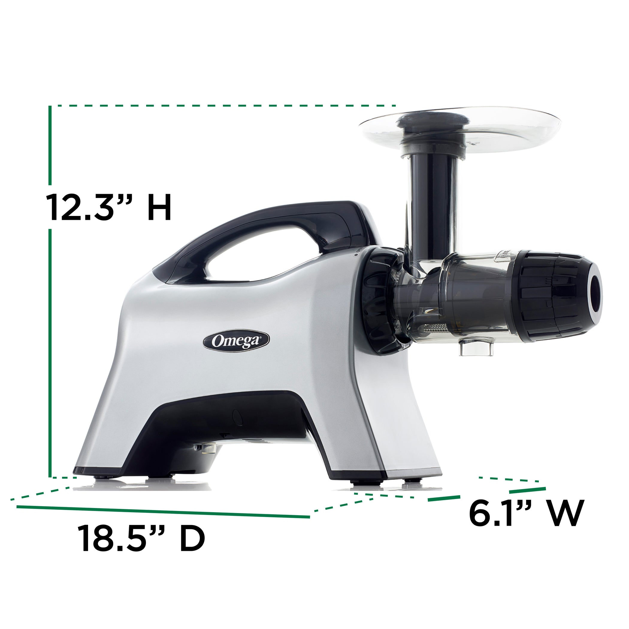Omega Cold Press Masticating Horizontal Juicer with 3-Stage Auger (NC1 ...